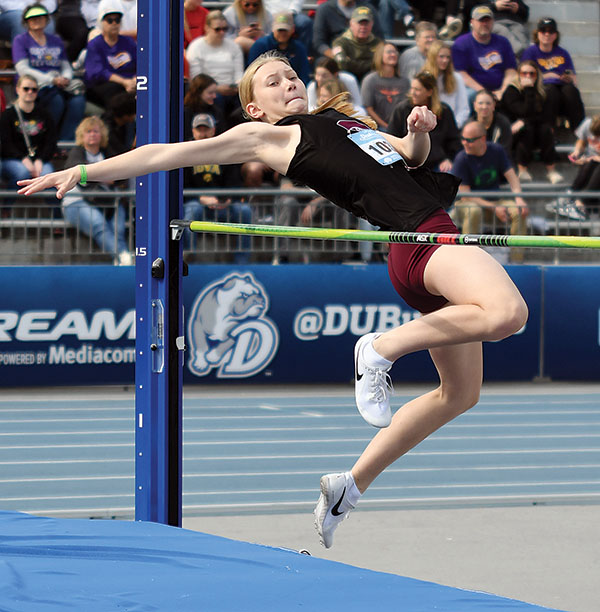 Koch sets new personal best in high jump, earns top-10 finish | News ...